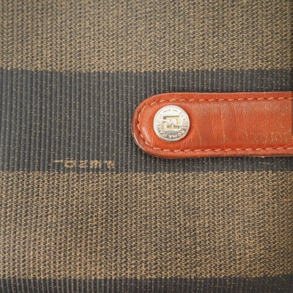 Fendi | Bags | Fendi Pequin Stripe Bifold Wallet Vintage 98s Euc | Poshmark